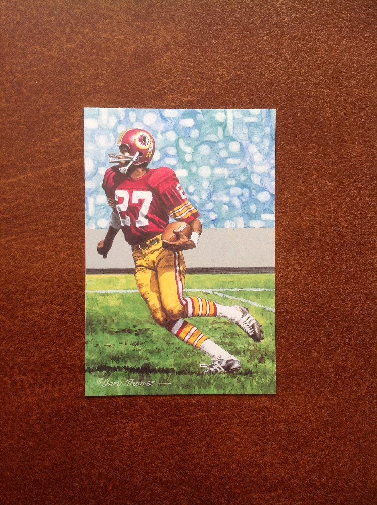 Ken Houston Redskins unsigned Goal Line Art Card in Toploader | eBay