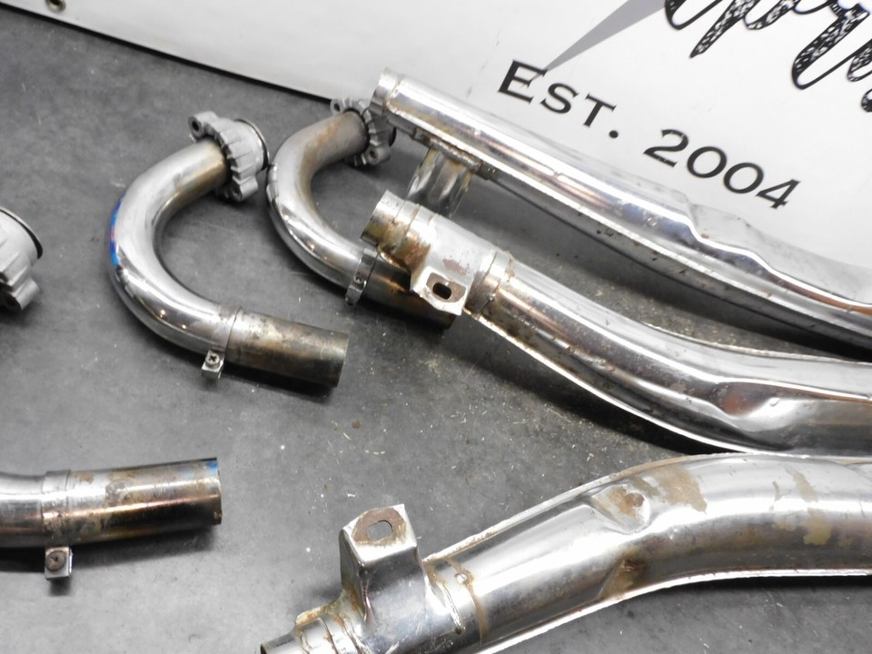 1974 Kawasaki H2 750 Triple Mach Set of OEM Exhaust & Headers 2514 | eBay