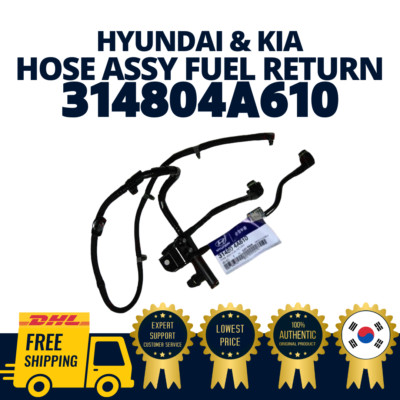 GENUINE OEM Hyundai Kia Hose Assy Fuel Return 314804A610 | eBay