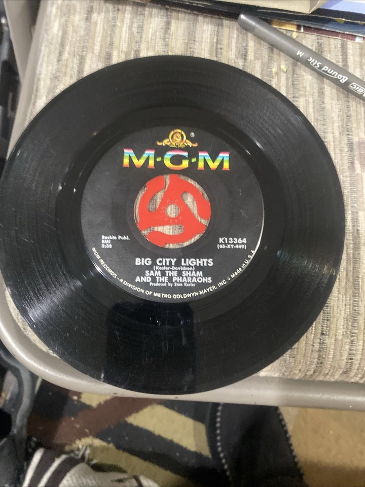 Rock 45 - Sam The Sham And The Pharaohs - Ju Ju Hand - 1965 | eBay