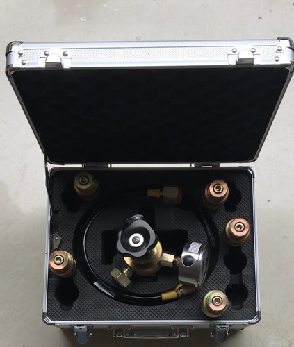 Pressure Gauge Test Kit Hydraulic Accumulator Nitrogen Valve Five ...