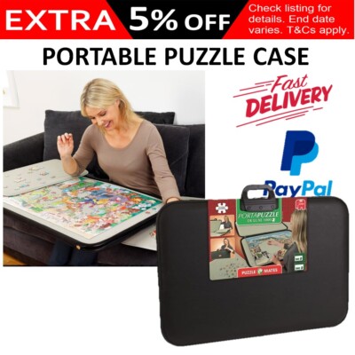 Deluxe 1000 Jig Saw Puzzle Carrier Portable w/ Carry Handle Jigsaw Case ...