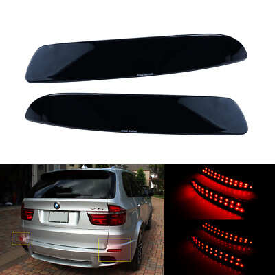 Pair Fits 2006 - 2013 BMW X5 E70 LED Rear Bumper Reflector Tail Stop ...