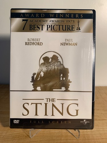 The Sting (DVD) w/Robert Redford……….Full Frame…………BRAND NEW & SEALED ...