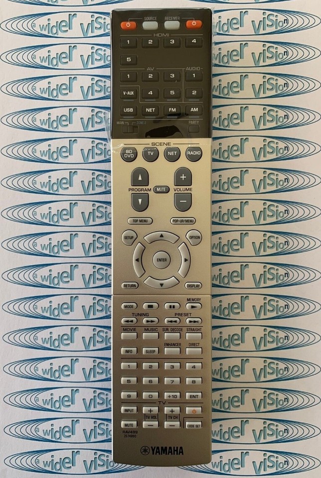 *NEW* Genuine Yamaha AV Receiver Remote Controls - HTR, RX-V and RX-A ...