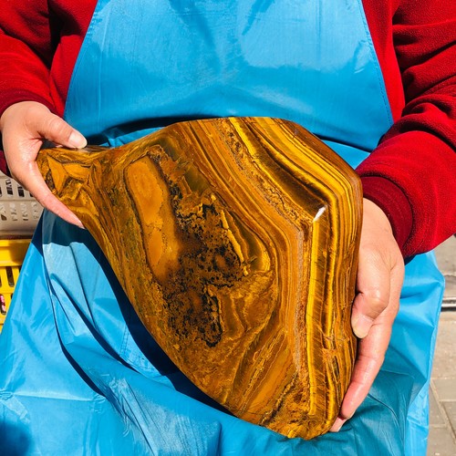 5340g Natural Tiger Eye Stone Quartz Crystal Rough Polished Specimen | eBay