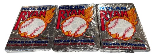 NOLAN RYAN PACIFIC Express TRADING CARDS TEXAS Rangers 1992 Lot of (3 ...