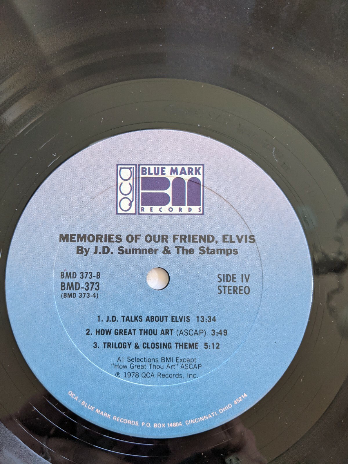 JD Sumner and the Stamps Memories of Elvis 2 record set 33 lp | eBay