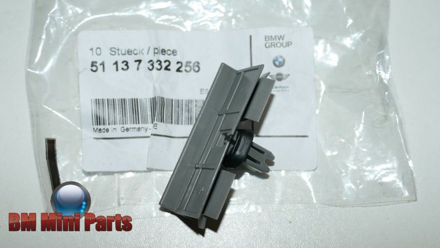 10 x Genuine MINI Cooper JCW One F56 SD First Clips Roof Trim Strip ...