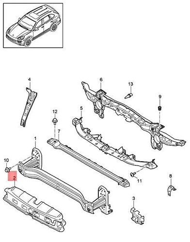 Genuine PORSCHE Foam Part 95850555020 | eBay