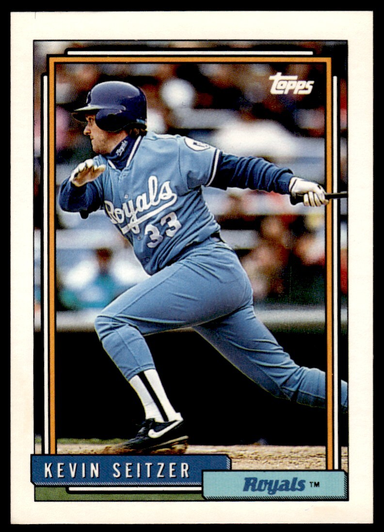 1992 Topps Kevin Seitzer Kansas City Royals #577 | eBay