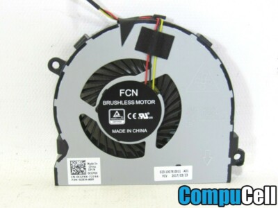 OEM Dell Inspiron 15 3567 P63F Laptop CPU Cooling Fan CGF6X 0CGF6X 023. ...