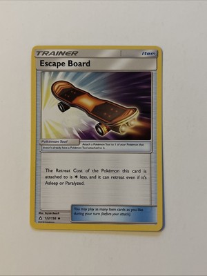 Escape Board 122/156 SM Ultra Prism Pokemon NM | eBay