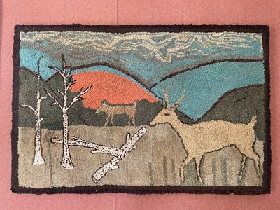 Primitives - Folk Art Hook Rug