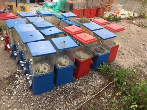 OAK Astro Vista 300 Candy Gumball machine 25 cent vend Incl Lock & key ...