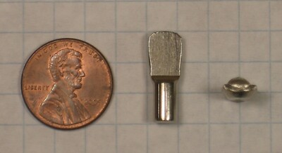 HAFELE #282.04.711 SHELF PIN (REST), STEEL, BRIGHT NICKEL-PLATED, FOR ...