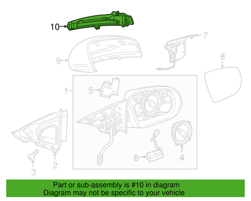 MB GLE350 GLE450 GLE53 AMG 2020-2023 Right Turn Signal Light Lens ...