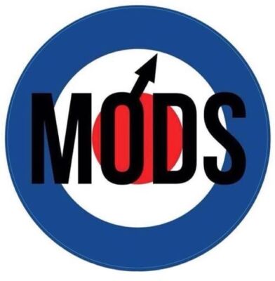 Mods Target Vinyl Sticker mod car window ska laptop scooter scootering ...