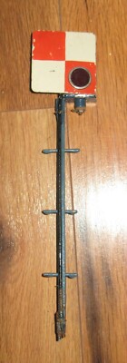 Antique Prewar Marklin Bridge Train Signal Square Semaphore Station ...