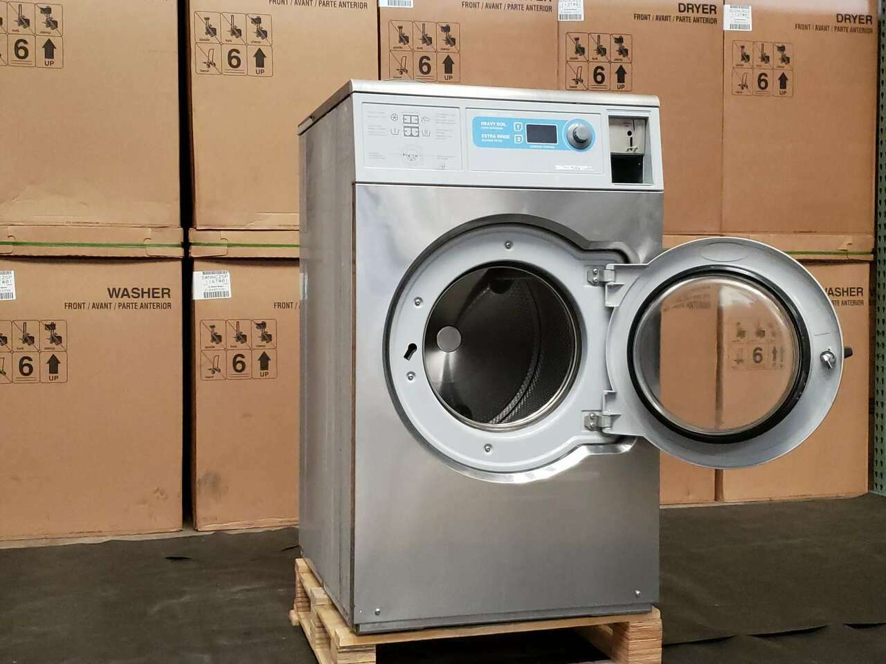 Wascomat Coin-Op Front Load Washer Model: W630CC, S/N: 00521/0410200 | eBay