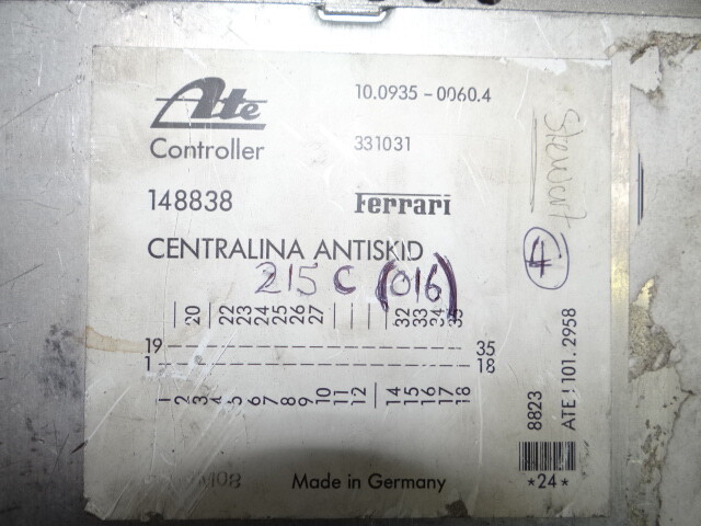 FERRARI 355 348 Brake Control Station # 148838 | eBay