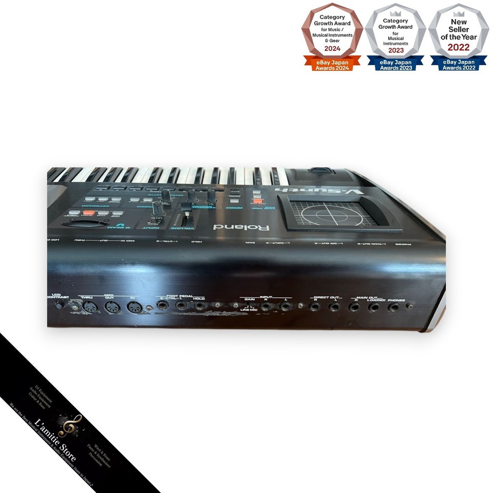 Roland V-Synth Synthesizer Workstation Keyboard 61 Key Japan V Synth ...