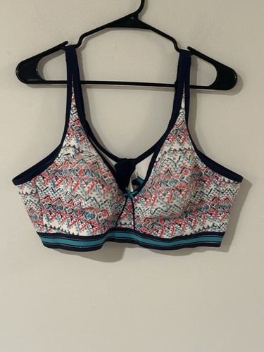 Cacique Aztec Print Wireless Bra Size 46C | eBay