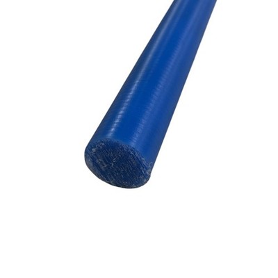 1.000 (1 inch) x 36 inches, Nylon 6 HS Plastic Round Rod, Blue | eBay