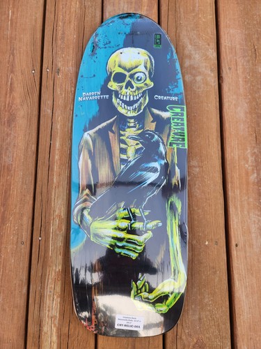 Creature Skateboard deck Darren Navarrette 25 Years Of Vertical Vampire ...