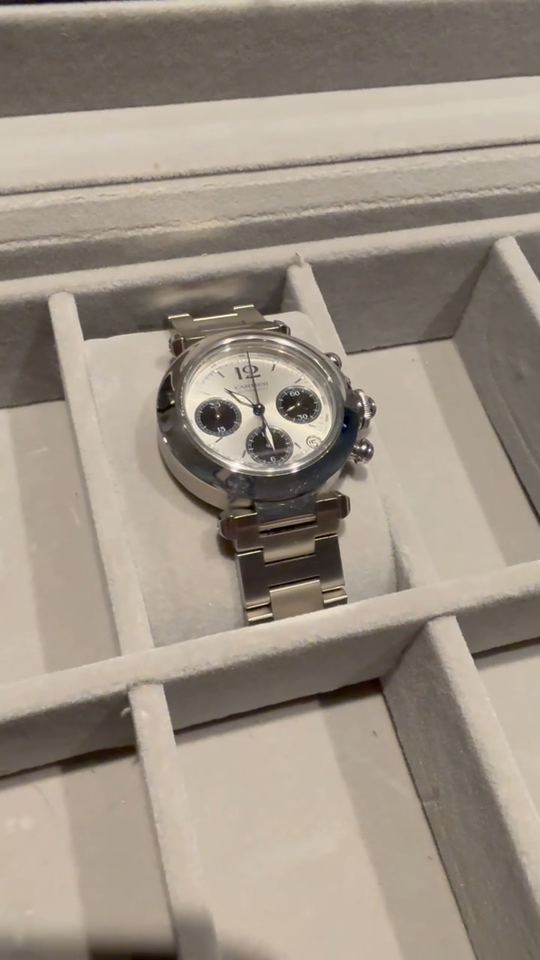Cartier Pasha Chronograph 36mm | eBay