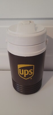 Vtg UPS 32 oz Coleman Thermos Jug Water Cooler With Handle | eBay