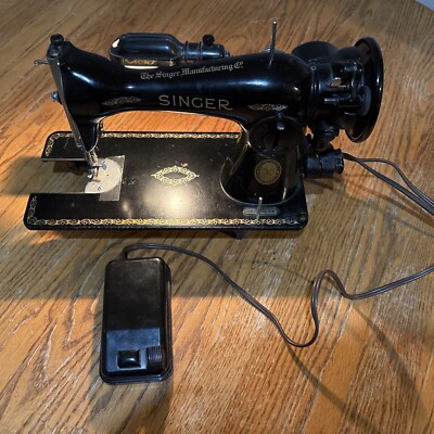 Vintage 1950s Singer Sewing Machine Working! | eBay