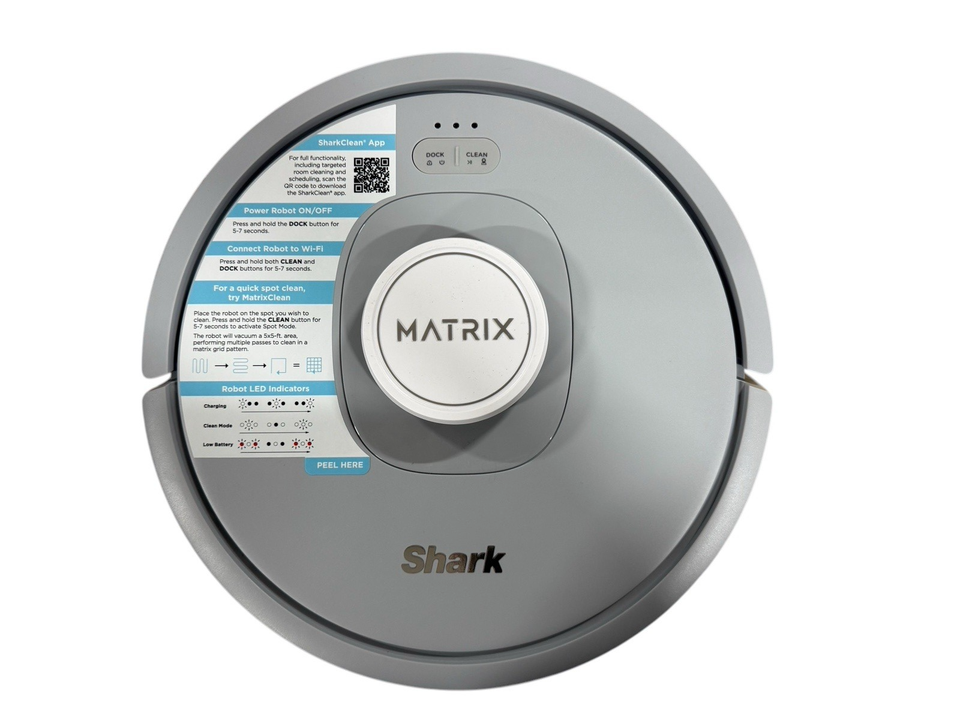 USED / Shark Matrix Self-Emptying Robot Vacuum With 30 Day Dock 🔷 | eBay