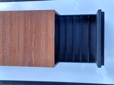 VHS Video Cassette Tape Holder 1 Drawer Storage Case Holds 10 VHS Tapes ...