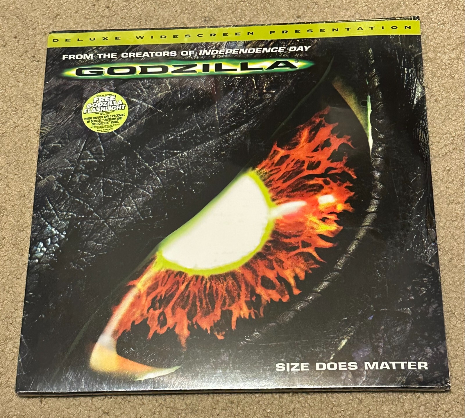 Godzilla (Laserdisc, 1998) for sale online | eBay