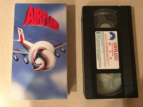 Airplane! (VHS, 1992) Robert Hays, Julie Hagerty, Leslie Nielsen | eBay