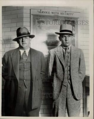 Press Photo Robbery suspects Gerald Kearney and Lee Cochran - kfx09185 ...