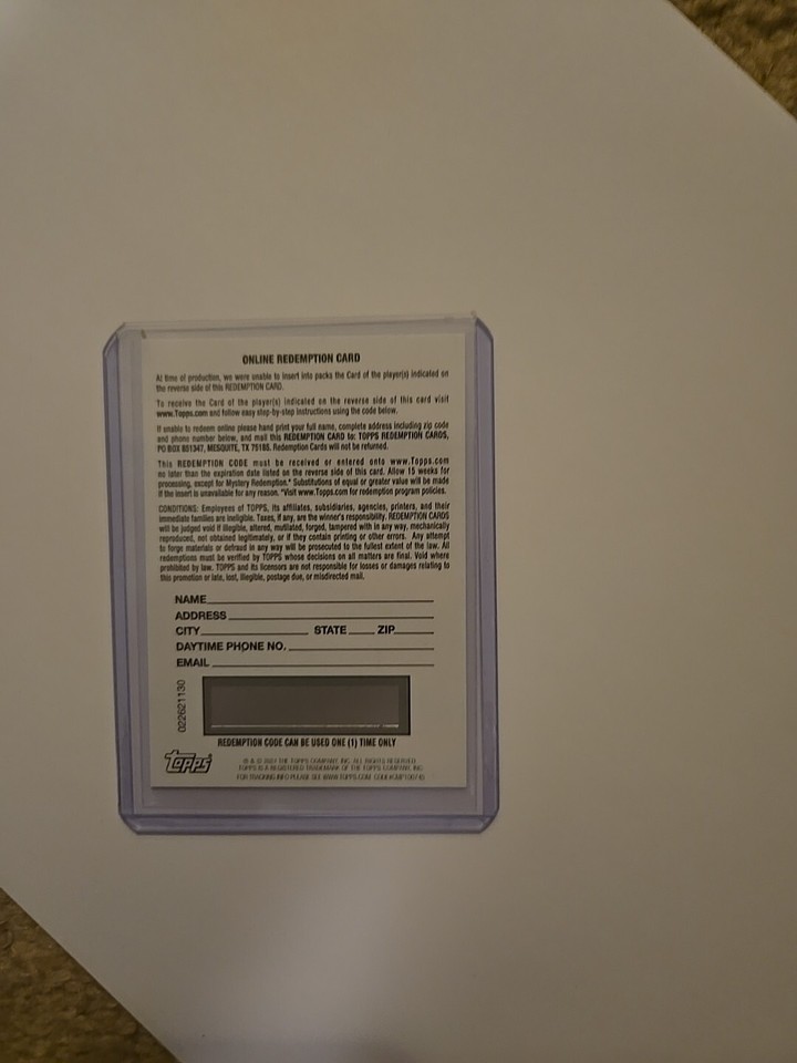 2024 Topps 5 Five Star Colt Keith Autograph Redemption! On Card Auto RC ...