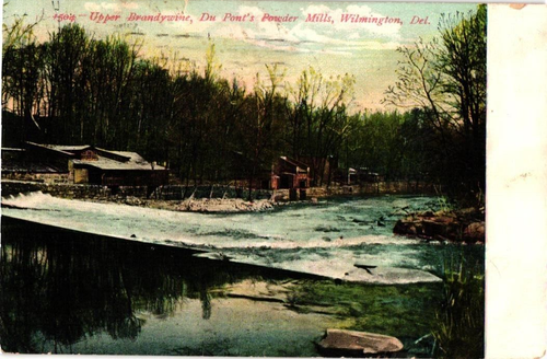Postcard Upper Brandywine Du Pont's Powder Mills Wilmington Delaware | eBay