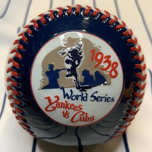 1938 World Series Chicago Cubs V. New York Yankees Souvenir Baseball ...