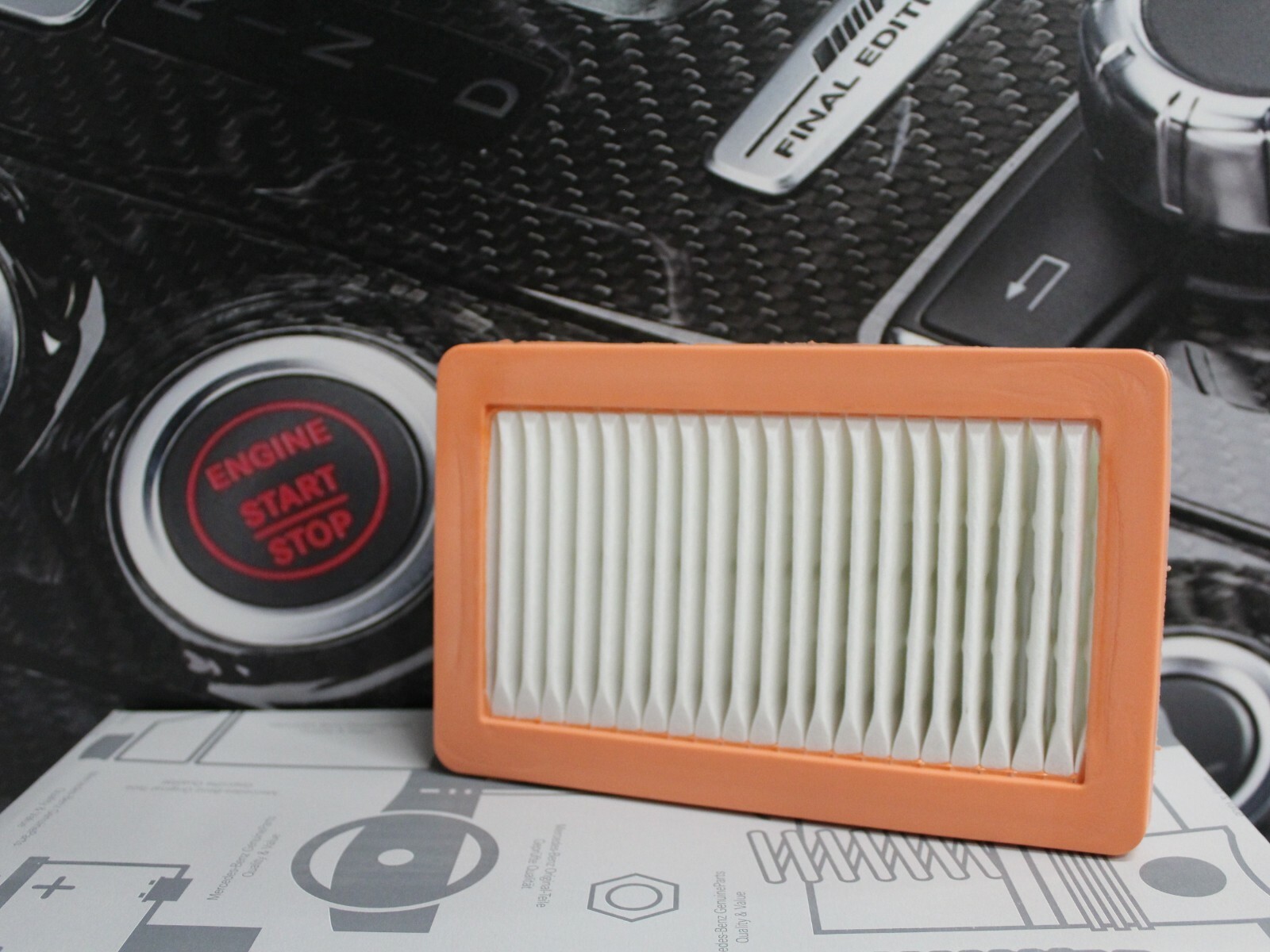 NEW Genuine Smart Fortwo Forfour (453) OM281 Engine Air Filter ...