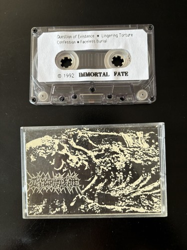 Immortal Fate - Faceless Burial RARE US Death Metal Demo 1992 Tape ...
