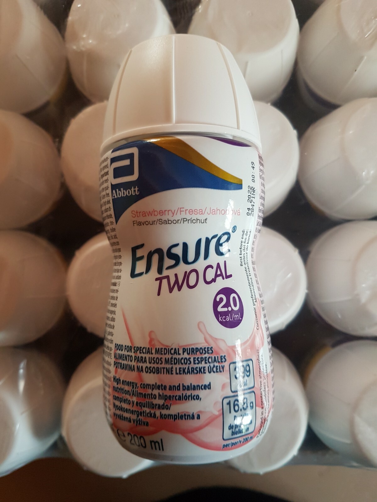 Ensure two cal Milkshakes 31 x 200ml mixed Strawberry flavour & Banana ...