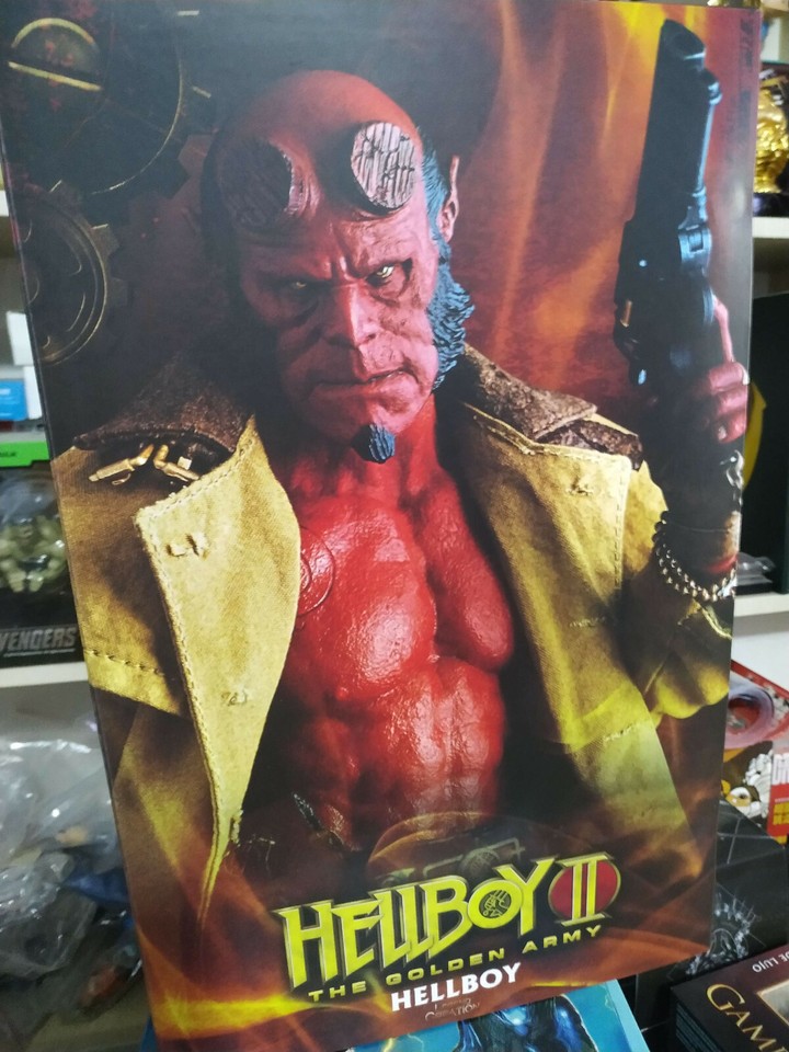 HC 1:6 Hell Boy II Hellboy The Golden Army 12" Action Figure New in Box ...