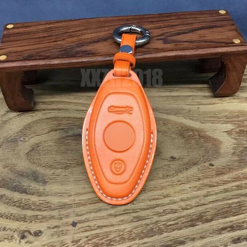 For McLaren 570S 570GT 600LT 720S 100% Handmade Leather Key Fob Case ...