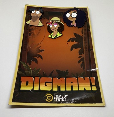 Comedy Central Digman Digman! SDCC Lapel Pin (P114) | eBay