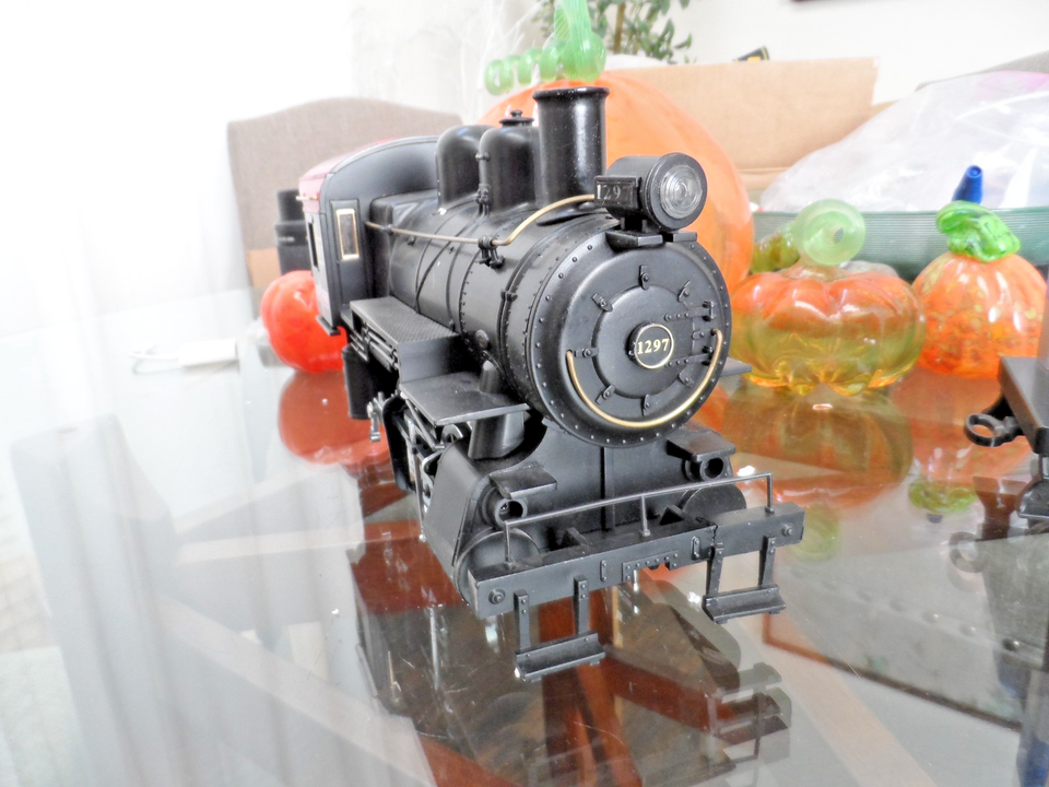 LIONEL G SCALE RC TASTE EXPRESS STEAM LOCOMOTIVE W/AUDIO TENDER 1297 | eBay