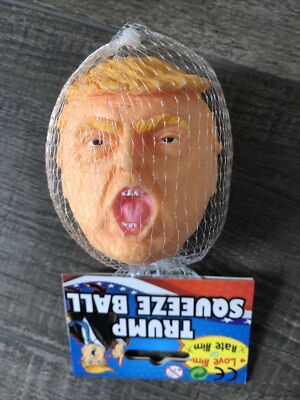 Hot Donald Trump Stress Squeeze Ball Squishy Toy Cool Novelty Love 💕or ...
