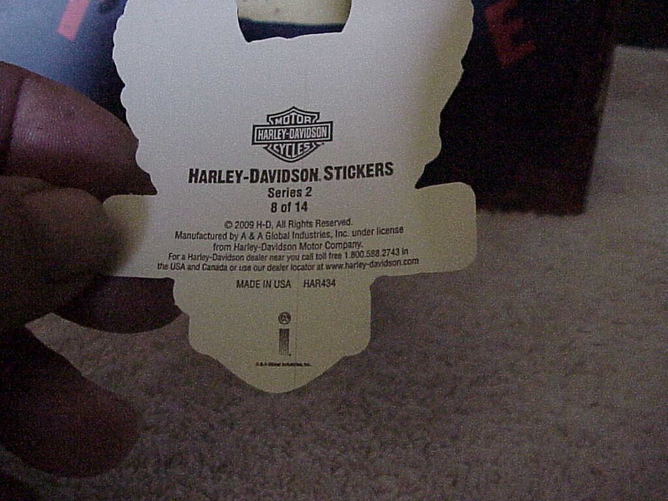 HARLEY DAVIDSON DECAL STICKER | eBay
