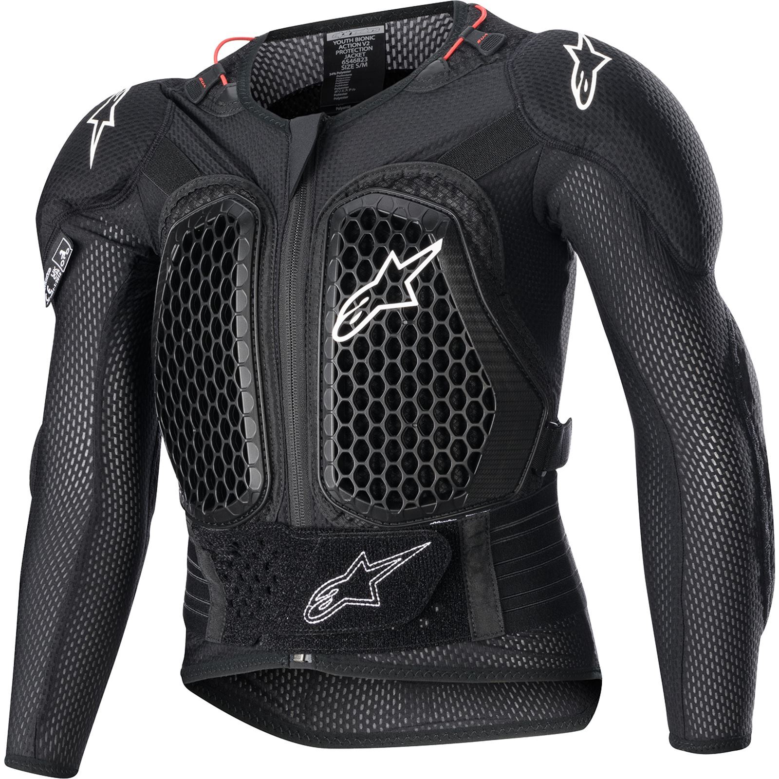 Youth Bionic Action V2 Protection Jacket - Black - Small/Medium 6546823 ...